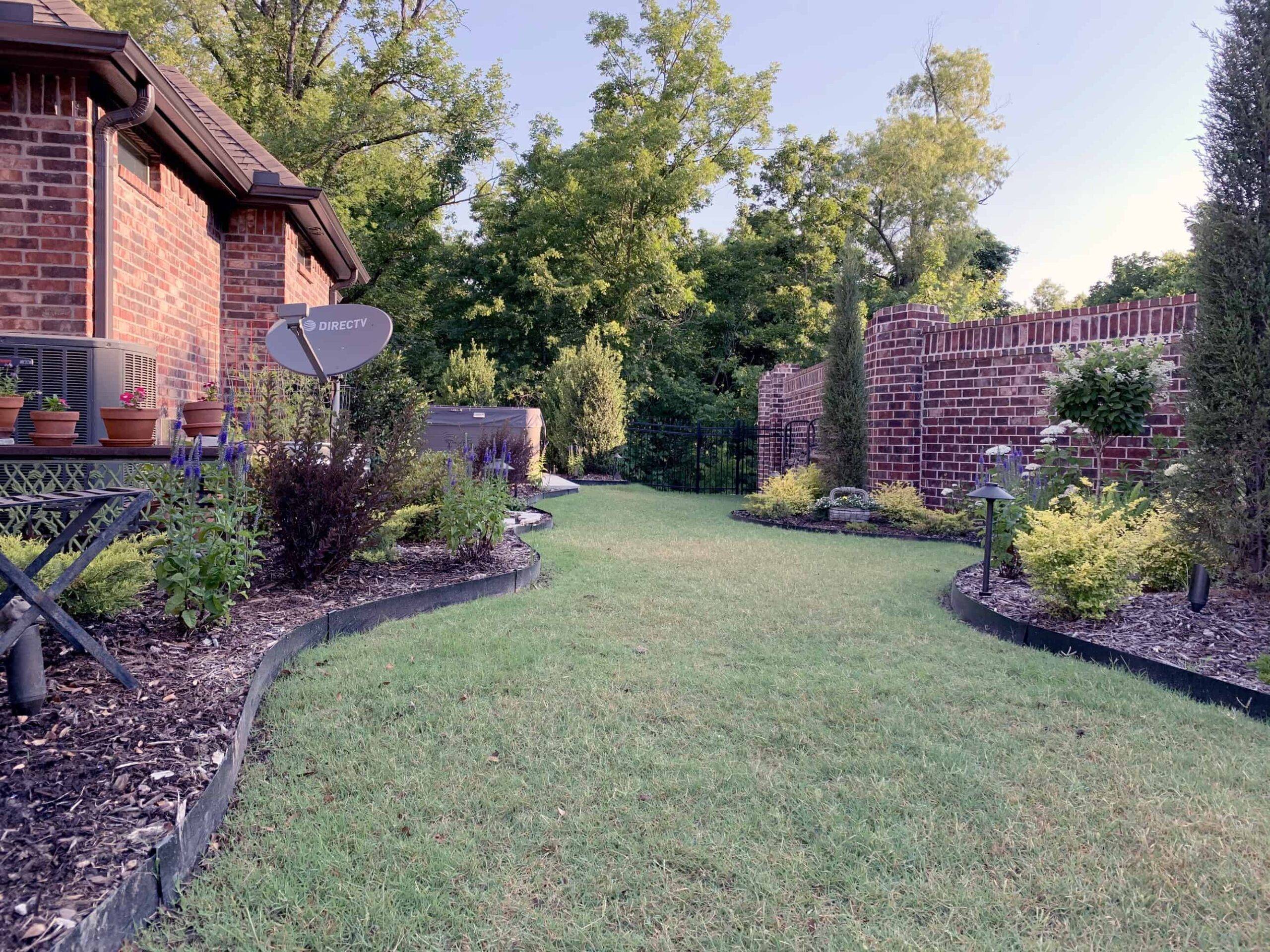 Broken Arrow Landscaping Project with 3D Design and Outdoor Lighting ...